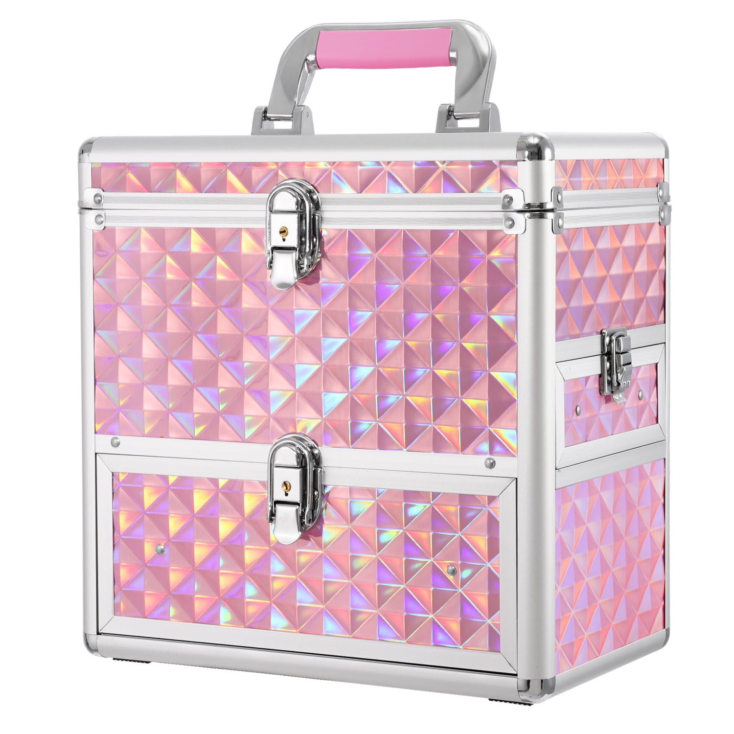 Pink Nail Case with Key Lockable M81Y – Joligrace