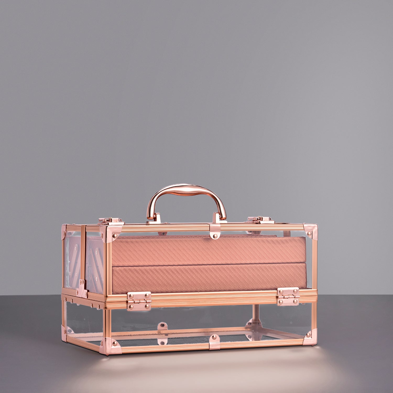 Rose Gold Cosmetic Box 81E – Joligrace